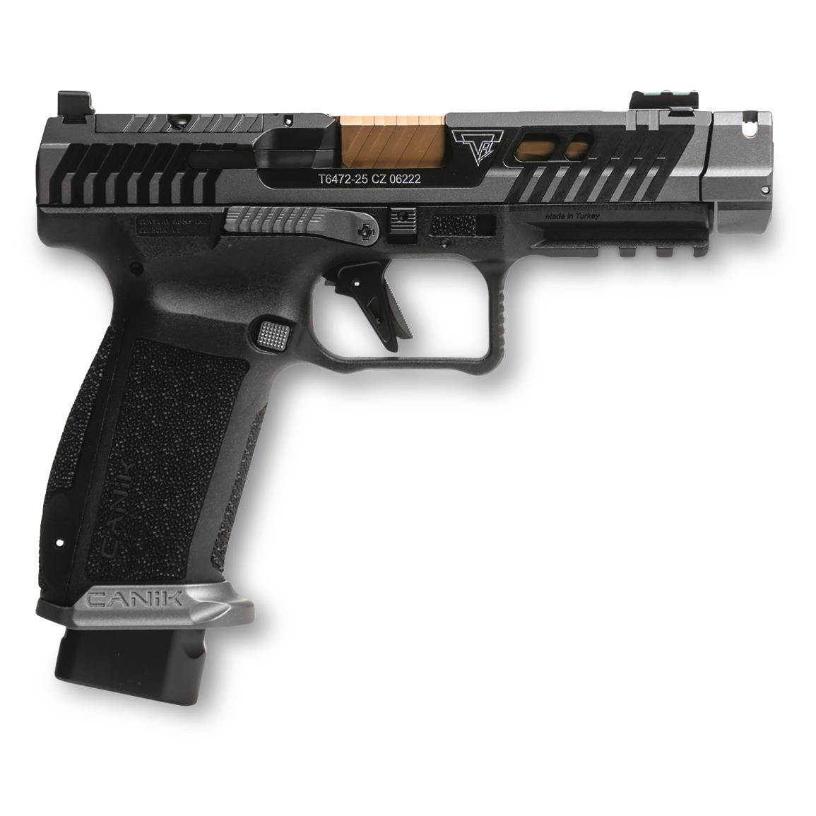 Canik TTI Combat Smoke Pistol, Semi-auto, 9mm, 4.6" Barrel, 18+1 Rounds ...