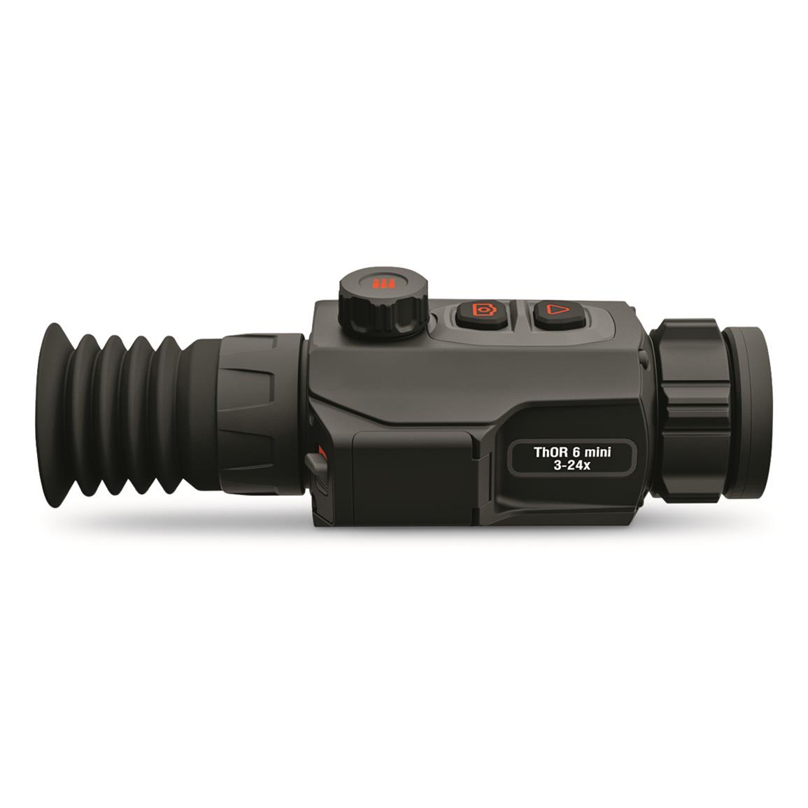 ATN ThOR 6 mini 225 Compact Thermal Riflescope, 3.5–28x, 256×192 Sensor ...