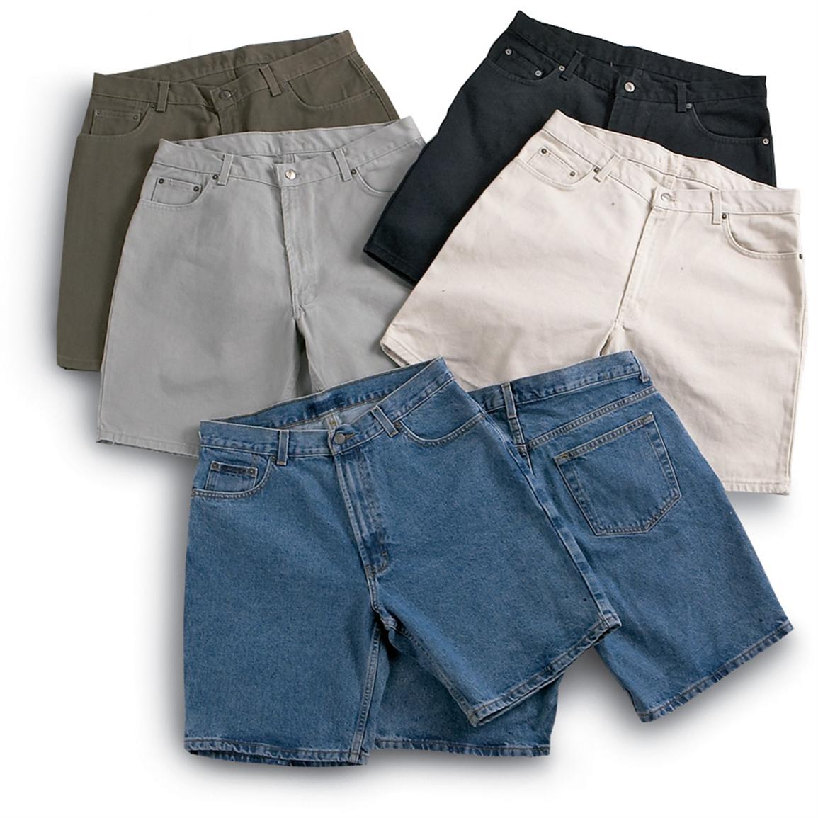Perry Ellis® Irregular Denim Shorts - 97424, Shorts at Sportsman's Guide
