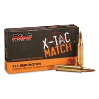 PMC X-Tac Match, .223 Remington, OTM, 77 Grain, 20 Rounds - 294261 ...