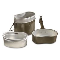 Italian Military Surplus Mess Kit, 3 Piece, Like New | Sportsman's Guide