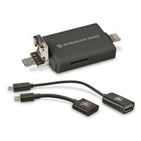 Stealth Cam Triple Connection Memory Card Reader - 699464, Trail Camera ...