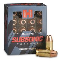 Hornady Subsonic, .45 ACP, XTP, 230 Grain, 20 Rounds - 719073, .45 ACP ...