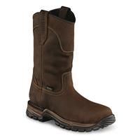 Irish Setter Men's Two Harbors Waterproof Steel Toe Work Boots, Nubuck ...
