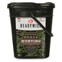 ReadyWise Hunting Bucket Cook-in-Pouch Meals, 37.5 Servings | Sportsman ...