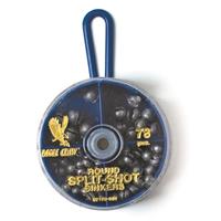 Eagle Claw Split Shot Sinker Dial Pack, 78 Pieces | Sportsman's Guide