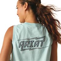 Ariat Women's Rebar Cotton Strong Bolt Logo Tank Top - 736214, Shirts ...