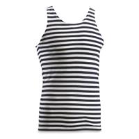 Mil-Tec Russian Style Striped Sailor Tank Top - 736354, Tactical ...