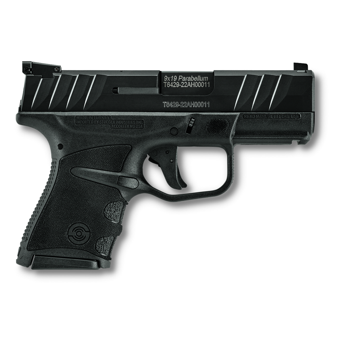 Stoeger STR-9MC Micro Compact Optics-Ready, Semi-automatic, 9mm, 3.1 ...