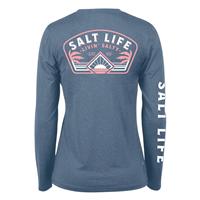 Salt Life Women's Sunlit SLX Long Sleeve - 737956, Shirts & Tops at ...