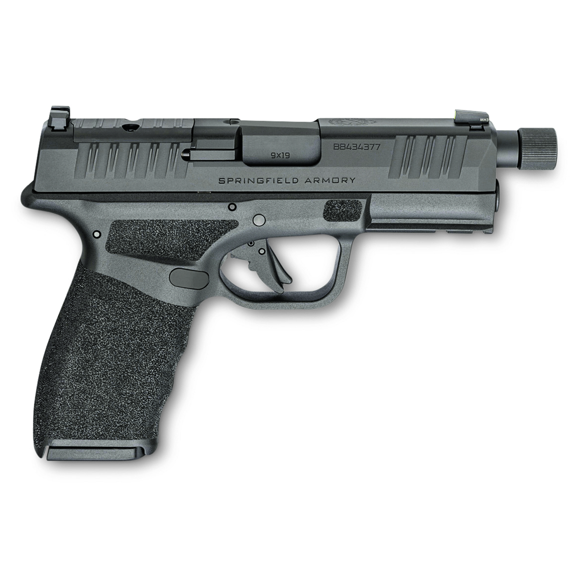 Springfield Hellcat Pro OSP, Semi-automatic, 9mm, 4.4" Threaded Barrel ...