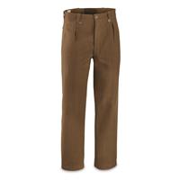 French Military Surplus Heavyweight Wool Pants, New - 738986, Military ...