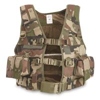 French Military Surplus CCE Camo Tactical Vest, New | Sportsman's Guide