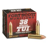 Fort Scott Tumble Upon Impact Sub-Munition Subsonic, 9mm, SCS, 125 ...