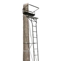 Guide Gear 15’ Double Shot Two-Person Ladder Stand w/ Grip Jaw System ...
