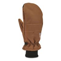 Carhartt Women's Insulated Duck Synthetic Leather Knit Cuff Mitts ...