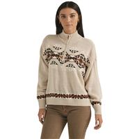 Wrangler Women's Aztec Quarter Zip Sweater | Sportsman's Guide