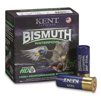 Kent Bismuth Waterfowl, 12 Gauge, 2 3/4", 1 1/4 oz., #4 Shotshells, 25 ...