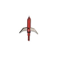 Xecutioner Expandable 2-Blade BIG RED Broadhead, 75 Grain, 6 Pack ...