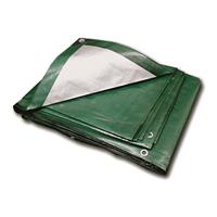 Tarpaflex Heavy Duty Tarp, Green/Silver | Sportsman's Guide
