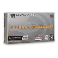 Federal Terminal Ascent, 7mm Backcountry, 155 Grain, 20 Rounds ...