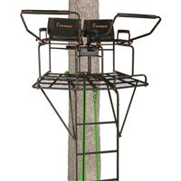 OL'MAN 18’ Skyscraper Wraparound 2-Person Jaw & Truss Ladder Stand ...