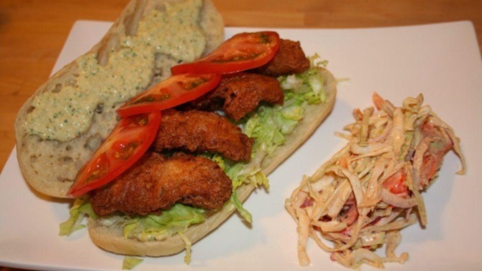 Fried Bluegill Poor Boy | Sportsman's Guide