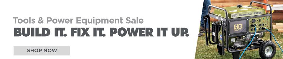 Tools & Power Tools | Generators, Pressure Washers & Power Equipment ...