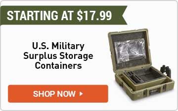 Military Surplus Ammo Cans & Military Storage | Sportsman's Guide