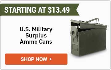 Military Surplus Ammo Cans & Military Storage | Sportsman's Guide